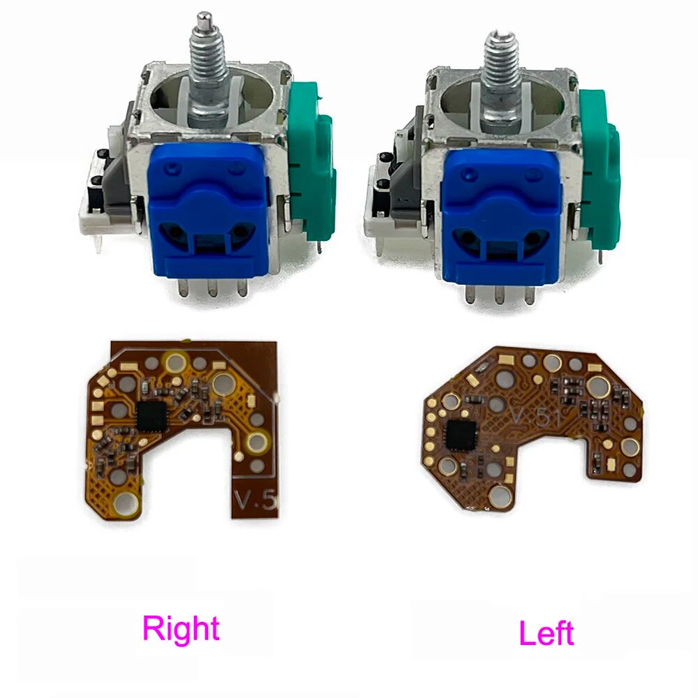 Для Xbox Elite Series 2, левый и правый джойстик с эффектом Холла и платой драйвера