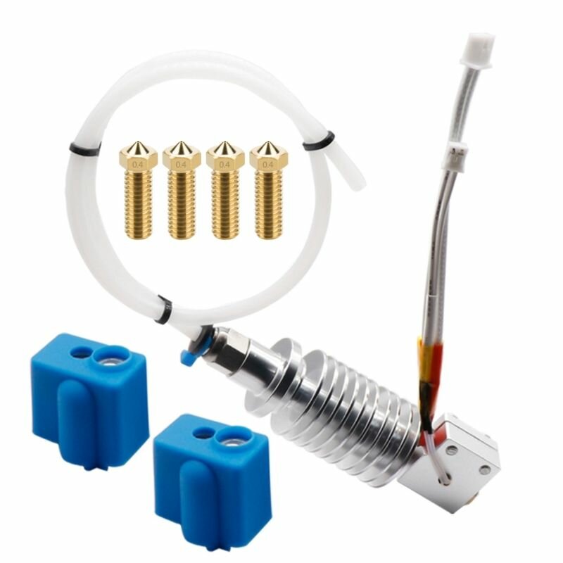 3D-принтер Hotend для Anycubic Vyper, нагреватель 24 В с силиконовым рукавом, радиатор, сопло экструдера на большие расстояния