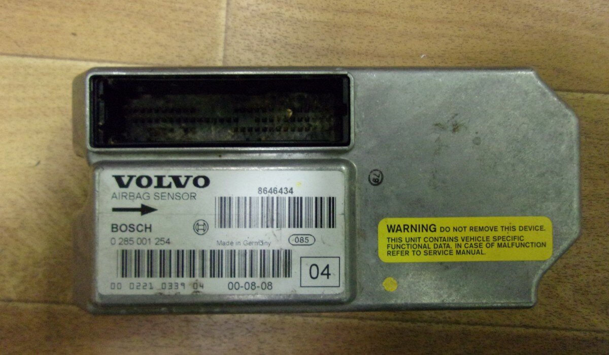 Блок управления AIR BAG S80 Volvo 8646434