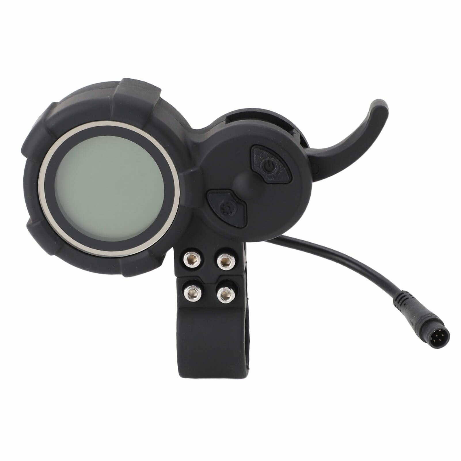 Водонепроницаемый ЖК-дисплей 36-72 В, 6-контактный разъем для модификации 10-дюймового электрического скутера, зеленый экран, 6-контактный разъем, совместимость с 10 дюймами