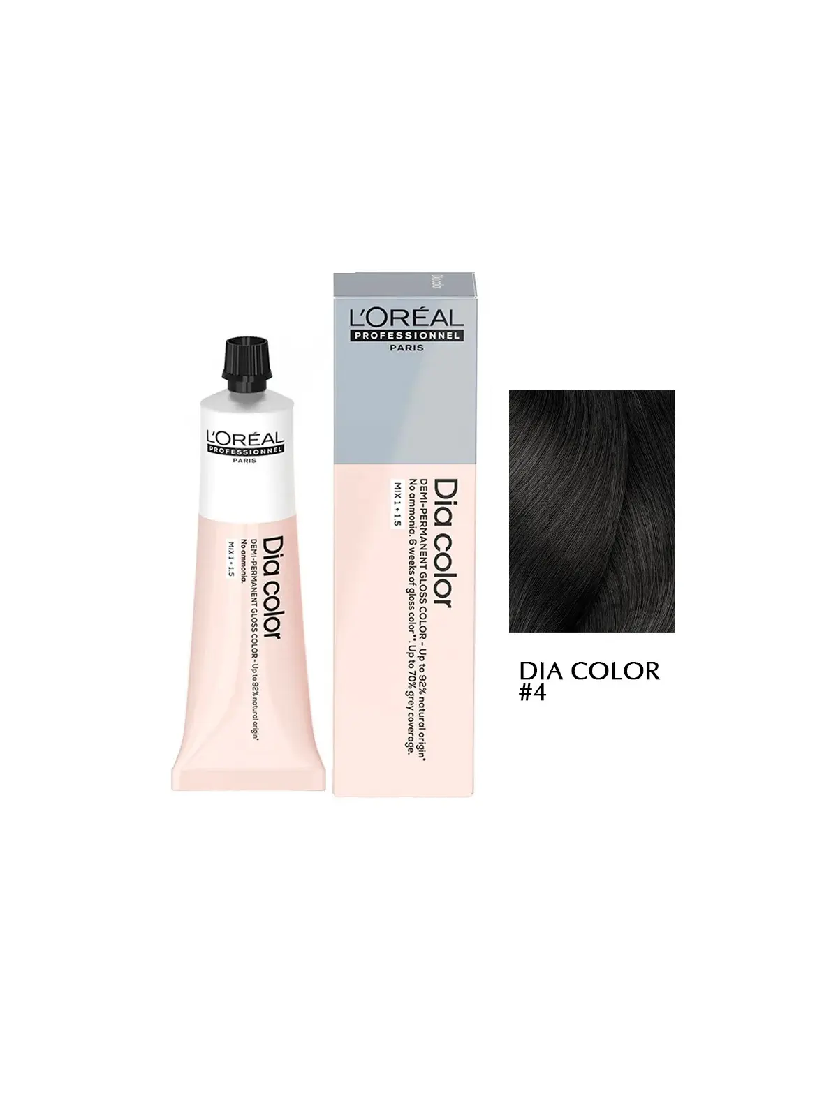 L'Oreal Professionnel L'Oreal Dia Color 4 - Краситель-блеск без аммиака шатен 60 мл