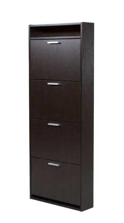 Обувница Вентал УК-4 Венге Размеры: Высота 1620мм Глубина 172мм Ширина 604мм