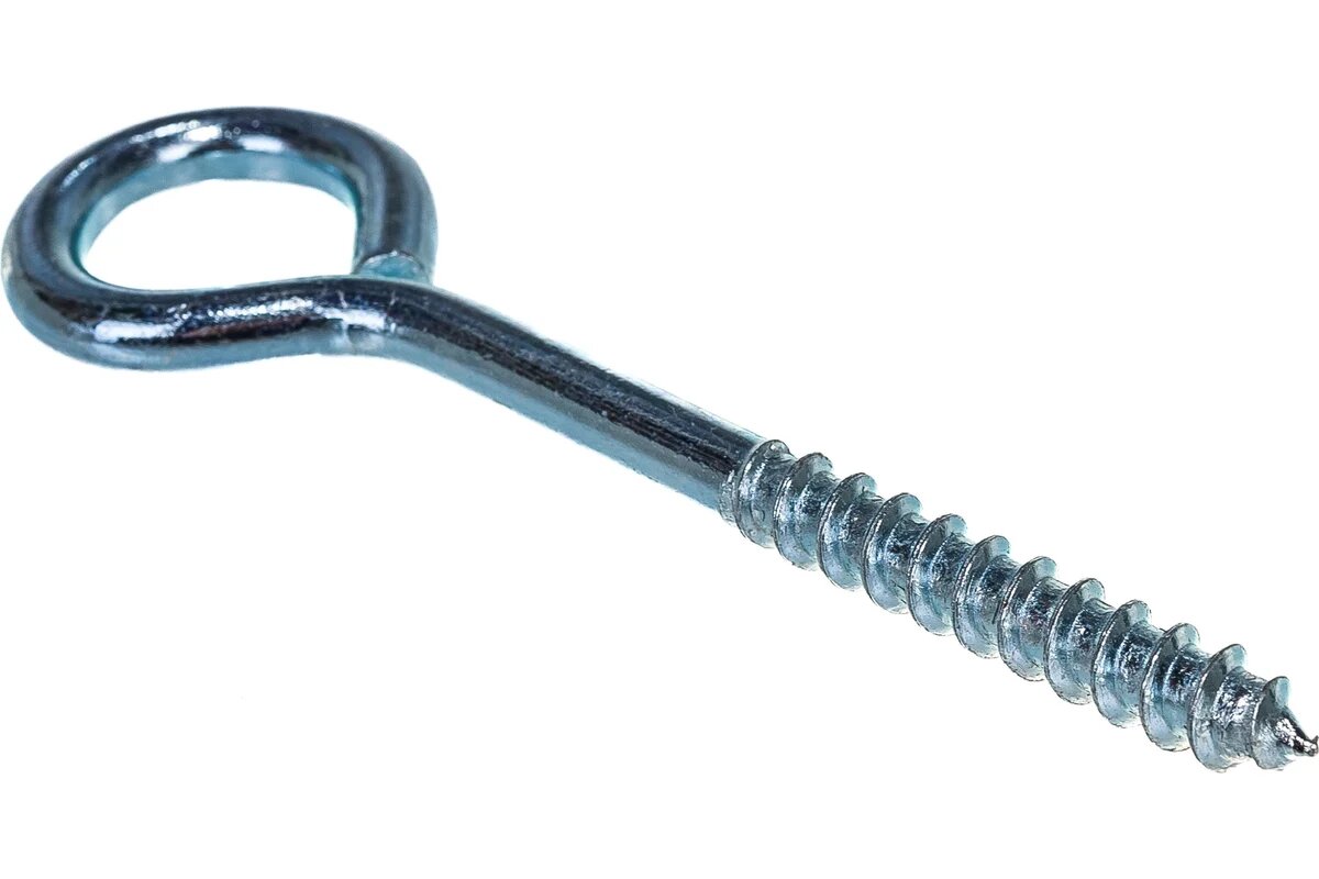 Tech-Krep Шуруп с кольцом М8х80, 1 шт пакет 124356 - надежный крепежный элемент для металла