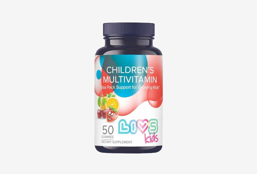 Витаминный комплекс для детей LIVS CHILDREN’S MULTIVITAMIN в жевательных пастилках