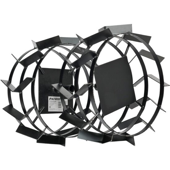 Грунтозацепы Patriot для мотоблока ТИП.2 усилен. (диаметр 500мм, ширина 200мм) (пар) ГР3 500.200. д30