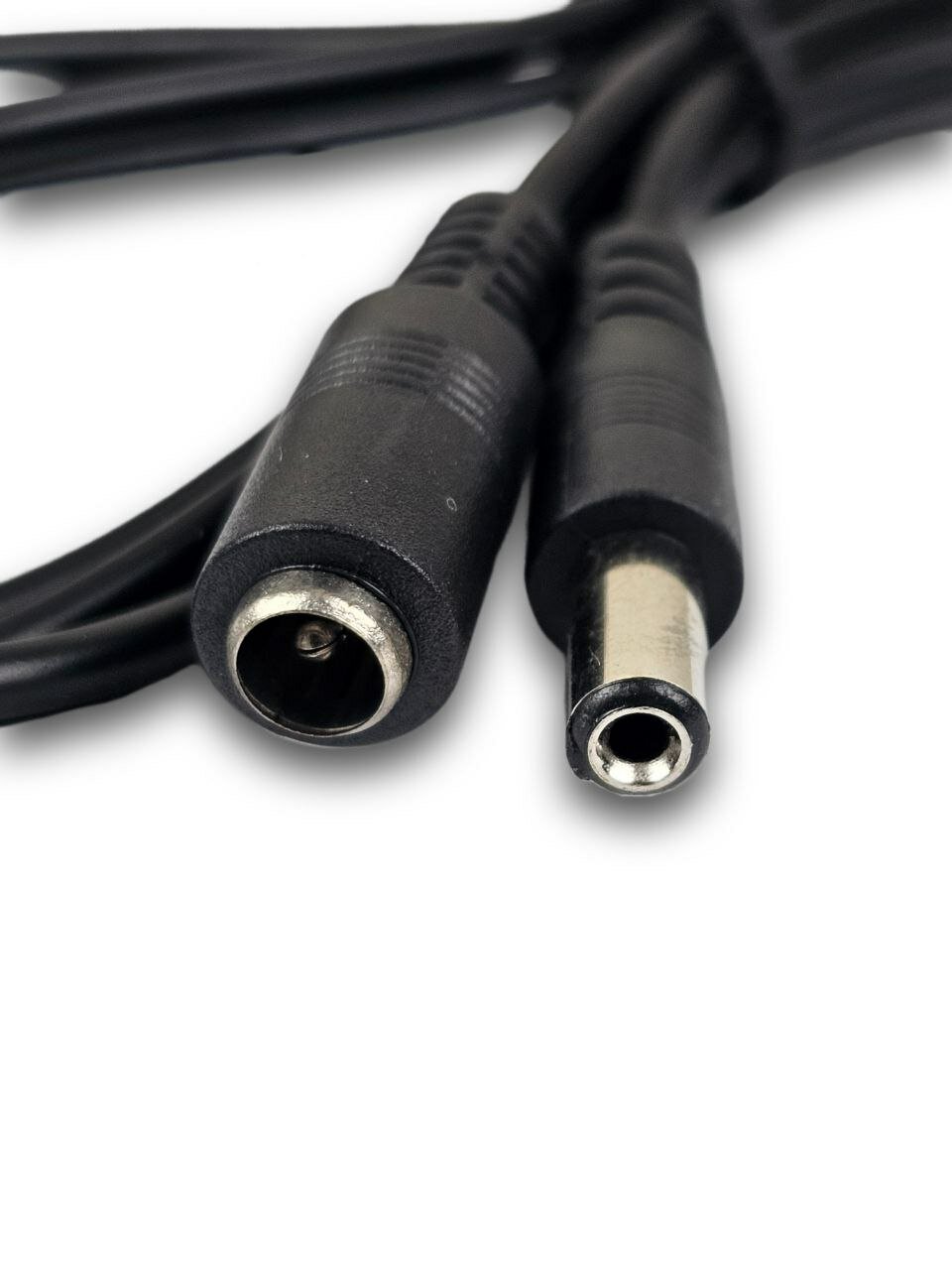 Удлинитель кабеля питания гнездо - штекер (2.1*5.5мм), длина 1.5м