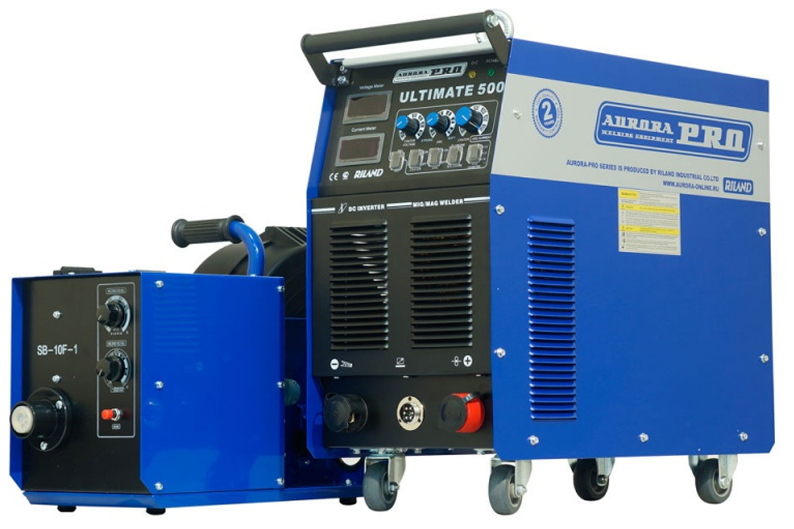 Индустриальный инверторный сварочный полуавтомат AuroraPRO ULTIMATE 500 INDUSTRIAL (MIG/MAG+MMA)