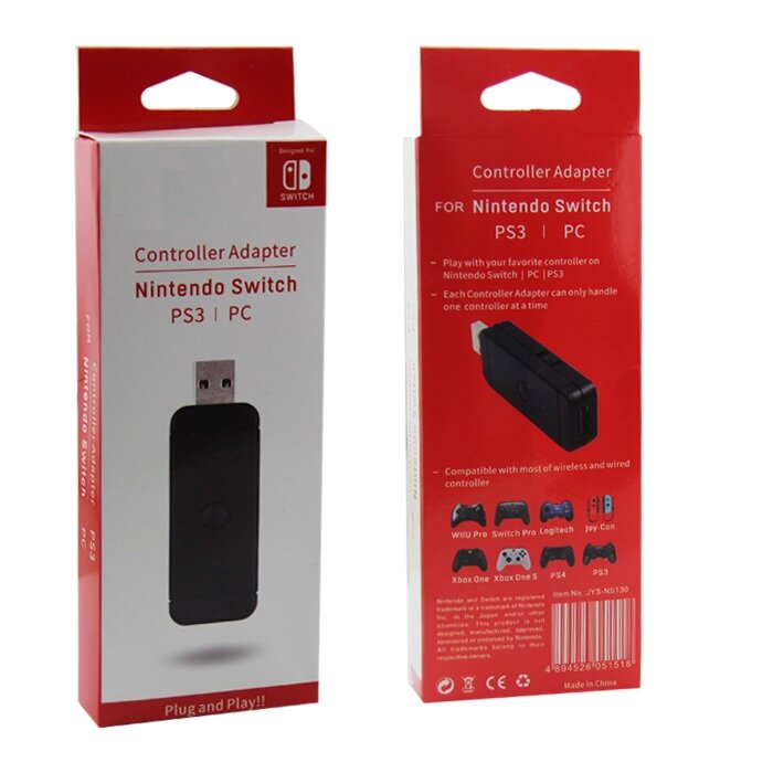 Универсальный Bluethooth адаптер для PC ПК совместимый с геймпадами PS5 PS4 PS3 XBox One S X Nintendo Switch (XInput+ Direct Input)