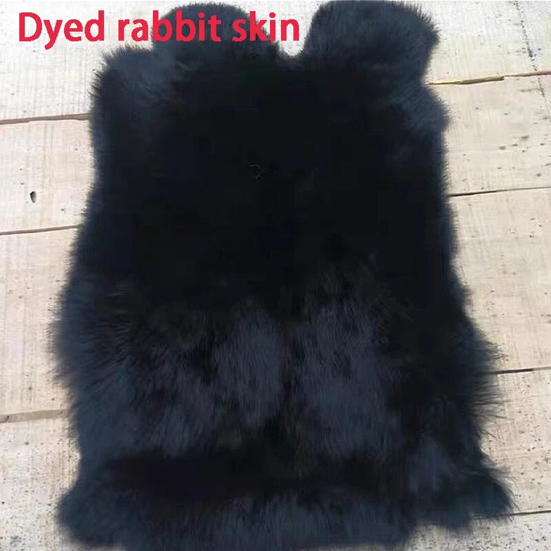 Кроличья кожа Rex черный