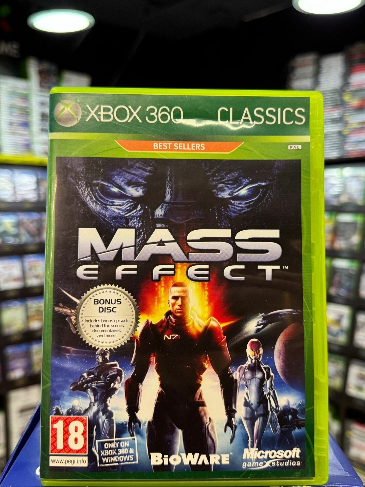 Игра Mass Effect (Xbox 360) (Box)