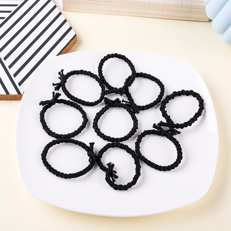 Плетеная головная веревка, женская, двойное назначение, 40 пакетов