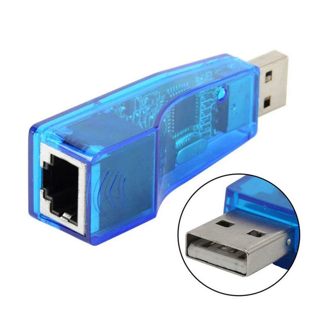 USB 2.0 к LAN RJ45 Ethernet 10/100 Мбит/с сетевой адаптер для ПК Win8 PUO88