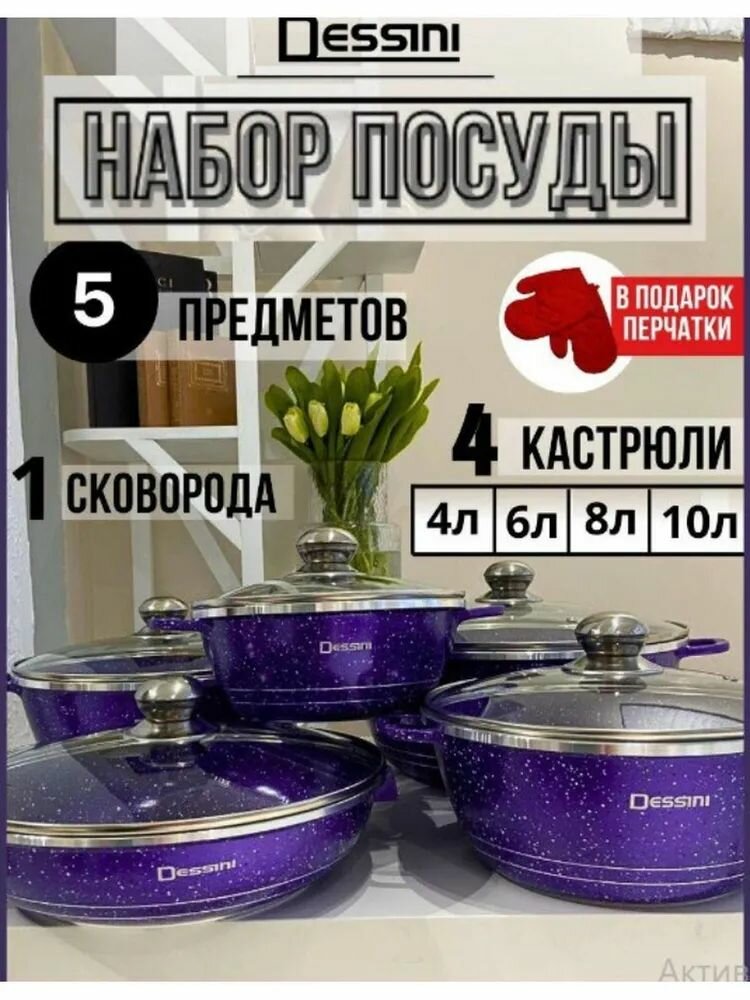 Набор кастрюль