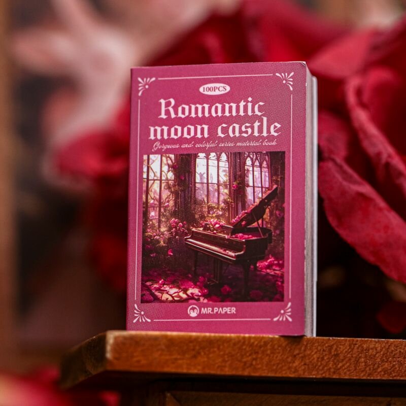 Бумага для скрапбукинга Mr.paper, 100 листов в стиле ретро, для коллажей, оформления фона стен, альбомов и открыток