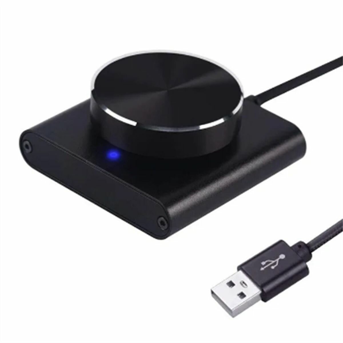 Регулятор громкости USB Lossless PC Компьютерный динамик Контроллер Ручка-регулятор Цифровой с одной кнопкой отключения звука