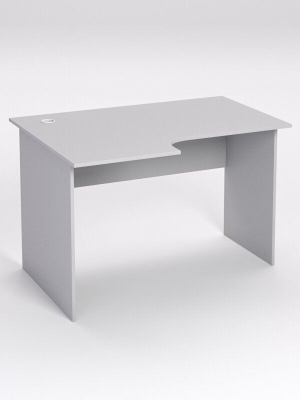 Стол эргономичный офисный СЭ-15 (левосторонний), Серый. Производитель товара - компания Westcom.