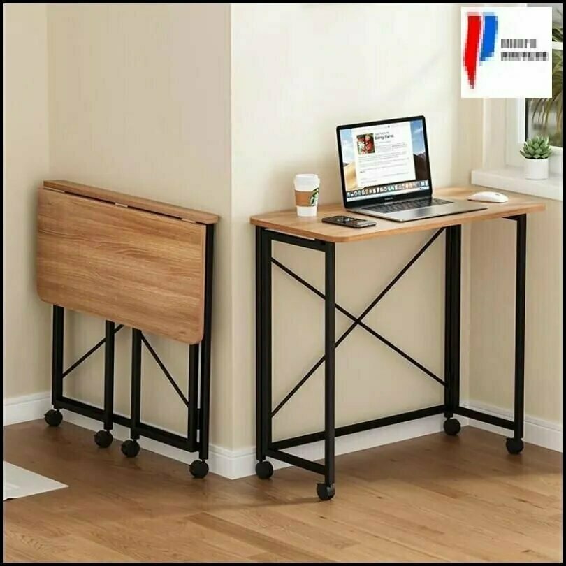 Стол-книжка, 80x40x75см, складной, прочный каркас, усиленные X-скобы
