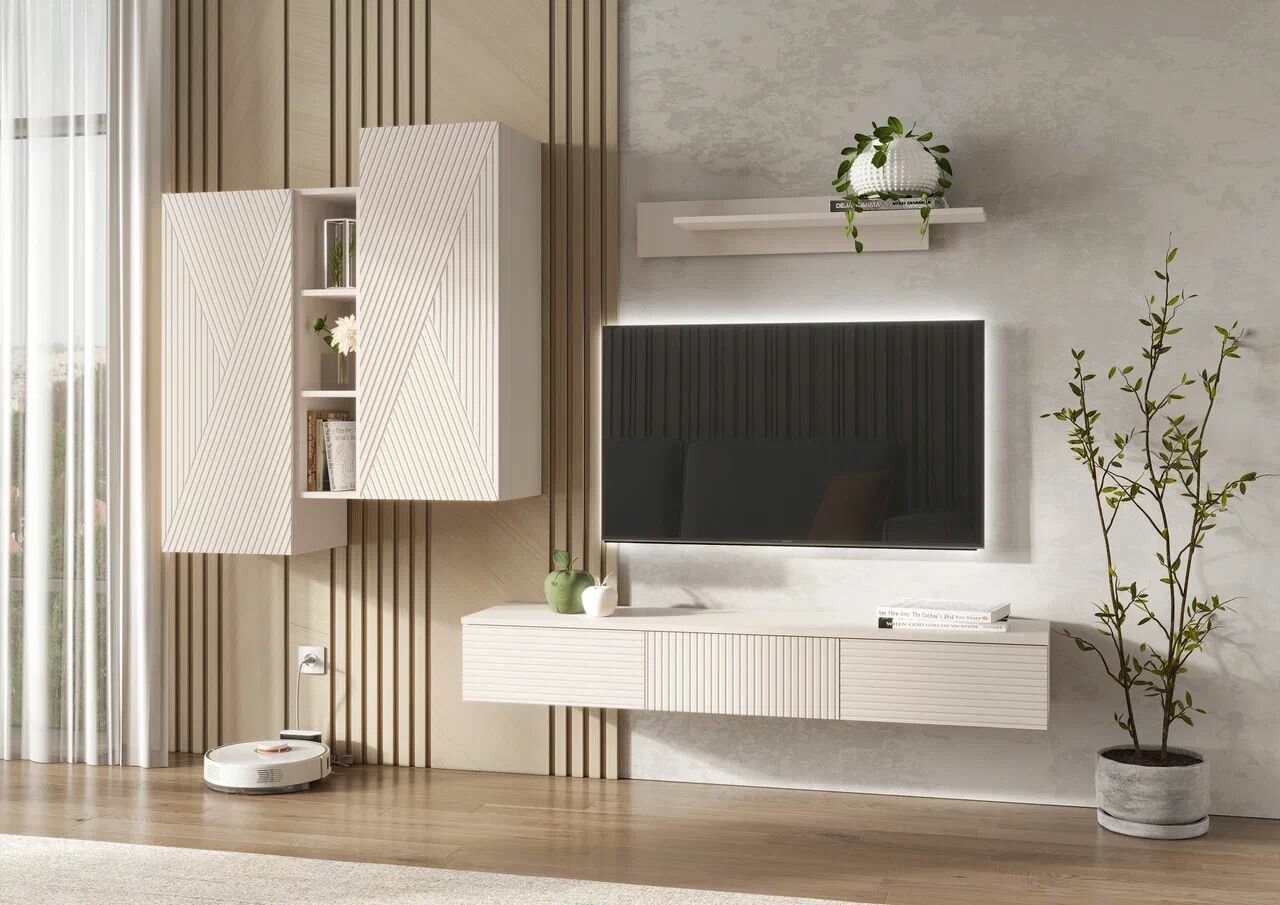 Комплект мебели для гостиной Флэш (comp.1) Кашемир/Кашемир