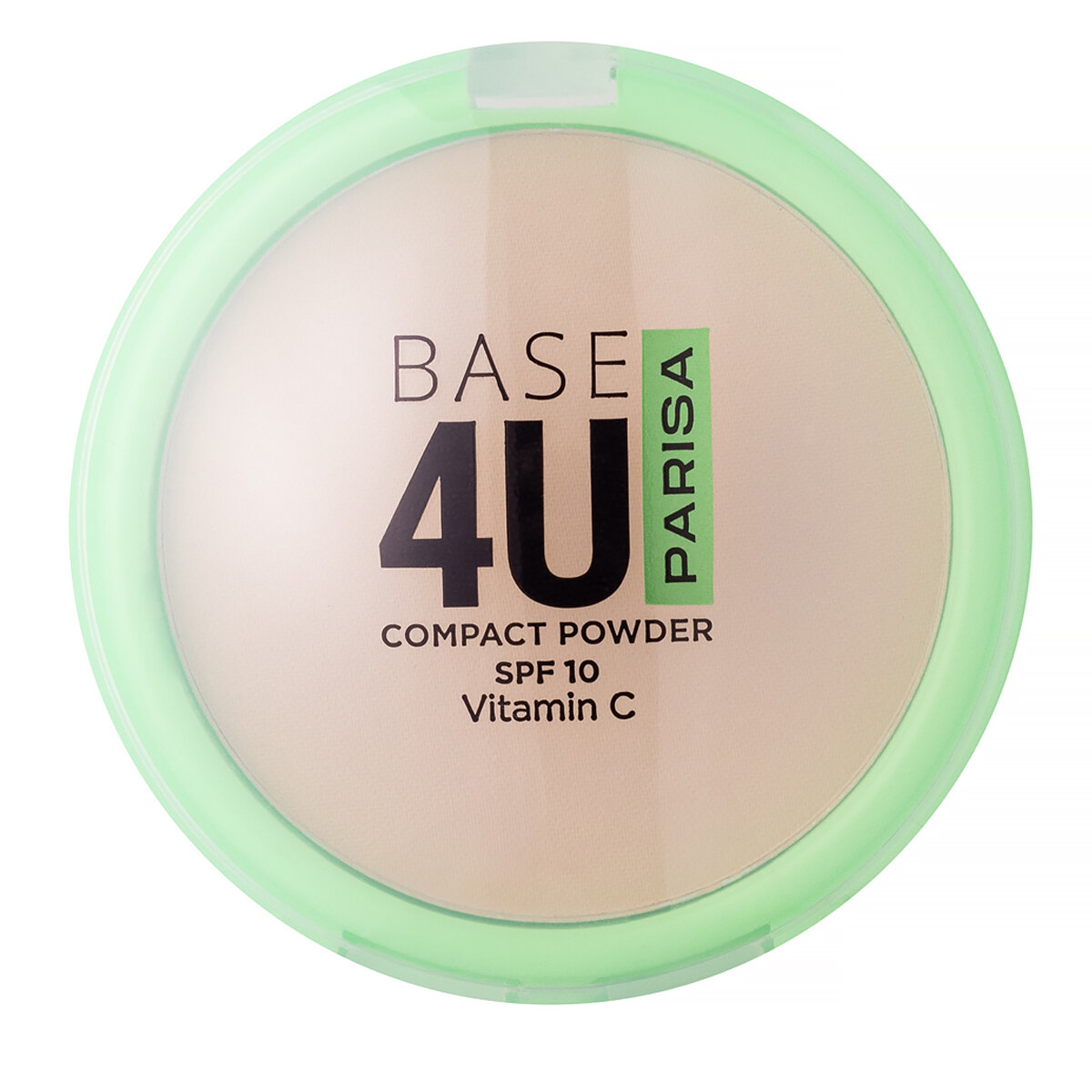 Пудра для лица компактная Parisa Base 4U, SPF 10, тон: 05 янтарный, 7г