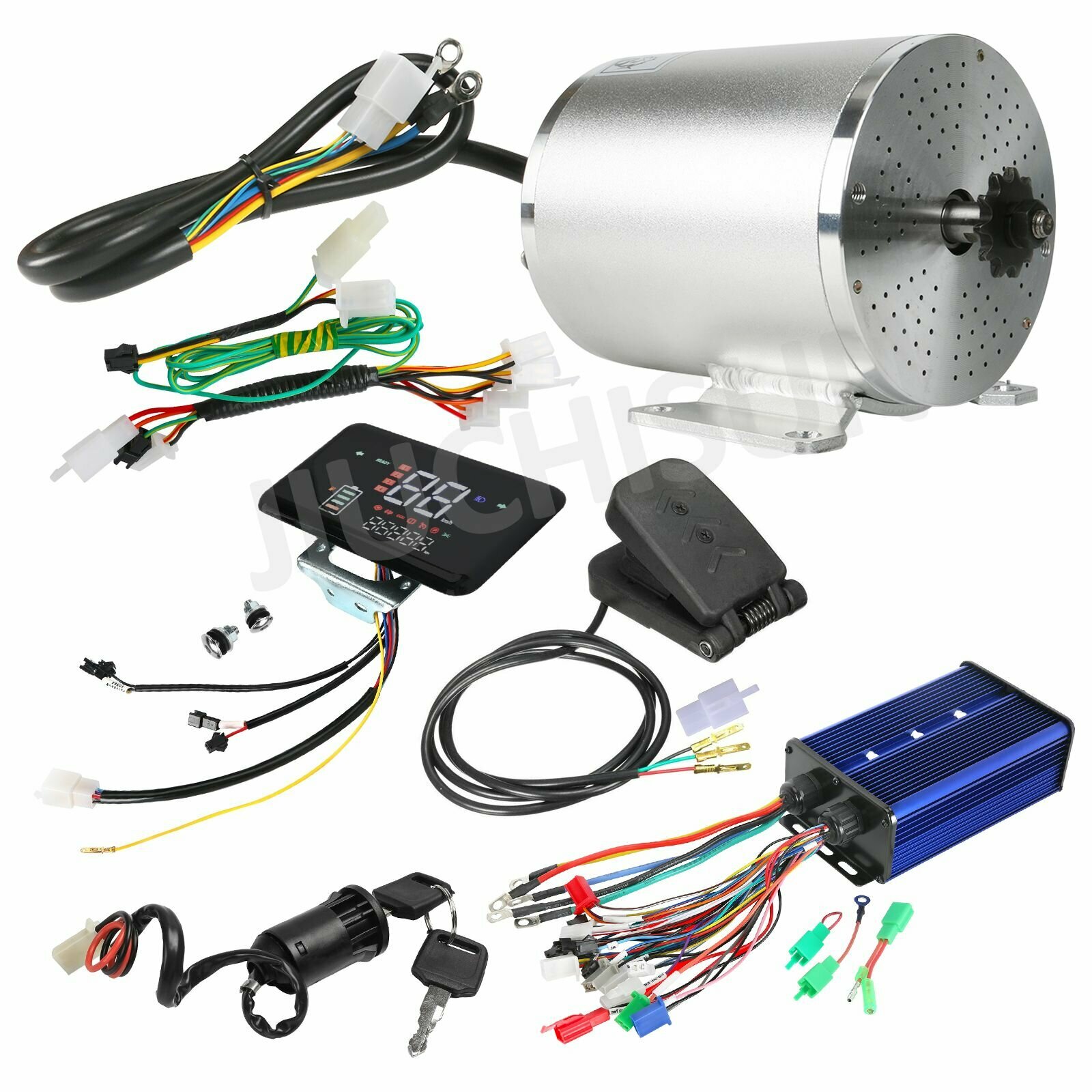 Контроллер комплекта бесщеточного электродвигателя 72 В 3000 Вт для квадроцикла