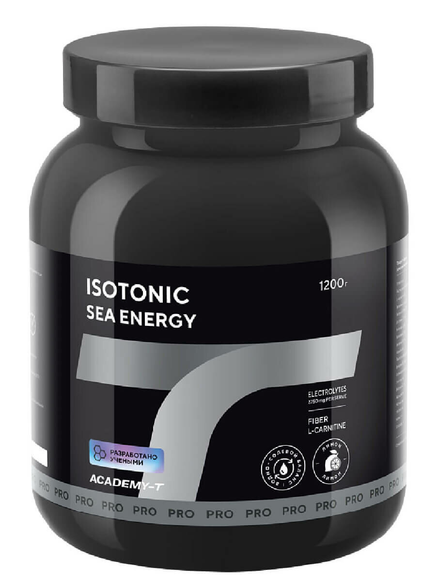 Изотоник Sea Energy, вкус лимон, порошок 1200 г, Академия-Т