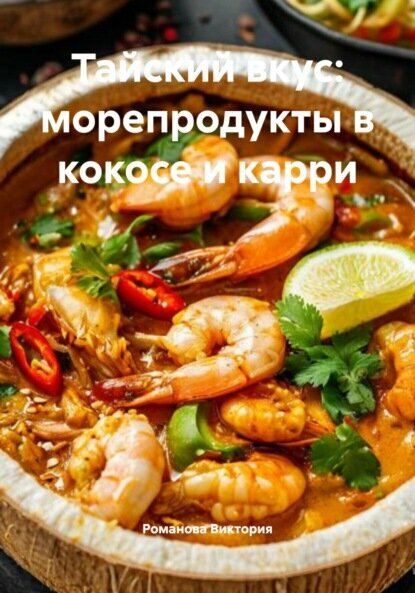 Тайский вкус: морепродукты в кокосе и карри [Цифровая книга]