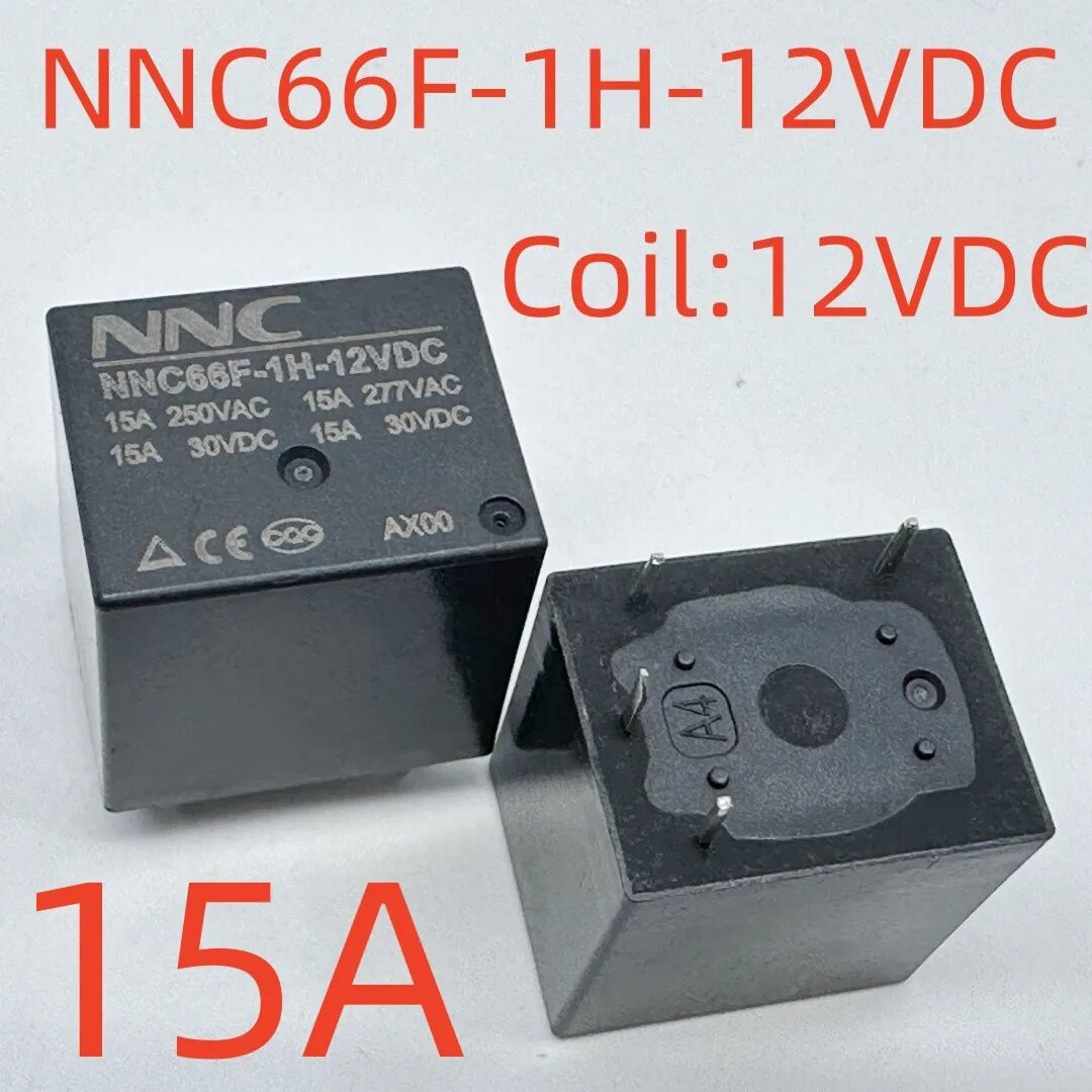 Новое реле NNC66F-1H-12VDC (22A), 4 контакта