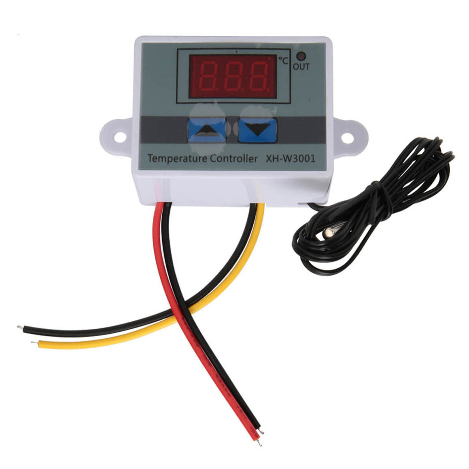 XH? W3001 Temperature Controller Thermostat Switch with Waterproof Sensor Probe (110?220V 1500W)