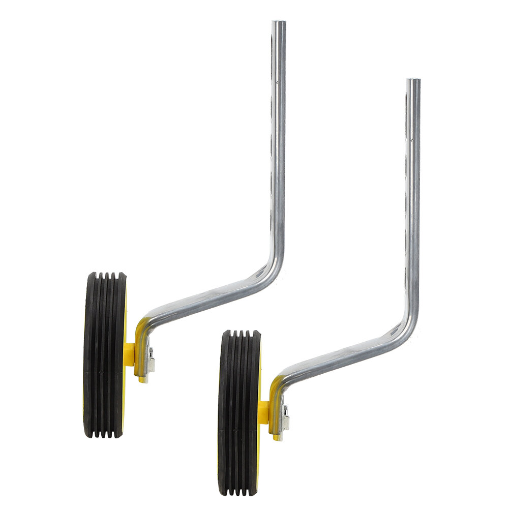 Универсальное вспомогательное колесо для детского велосипеда 12, 14, 16, 18, 20 дюймов, желтое боковое тренировочное колесо