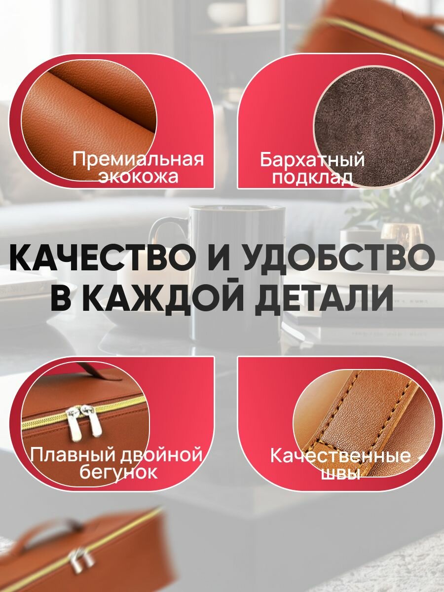 Комплект косметичек ширина: 33 см., высота: 12 см. — фото 1