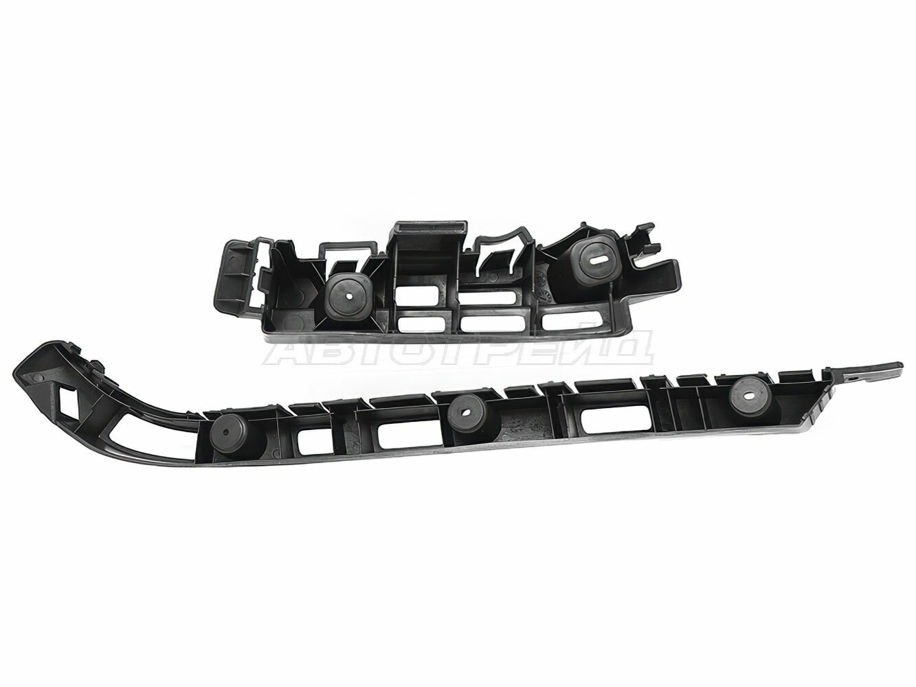 Крепление заднего бампера левое, большое + маленькое для Шевроле Круз, Лачетти, Дэу Круз Лачетти арт STCV42087B2 SAT