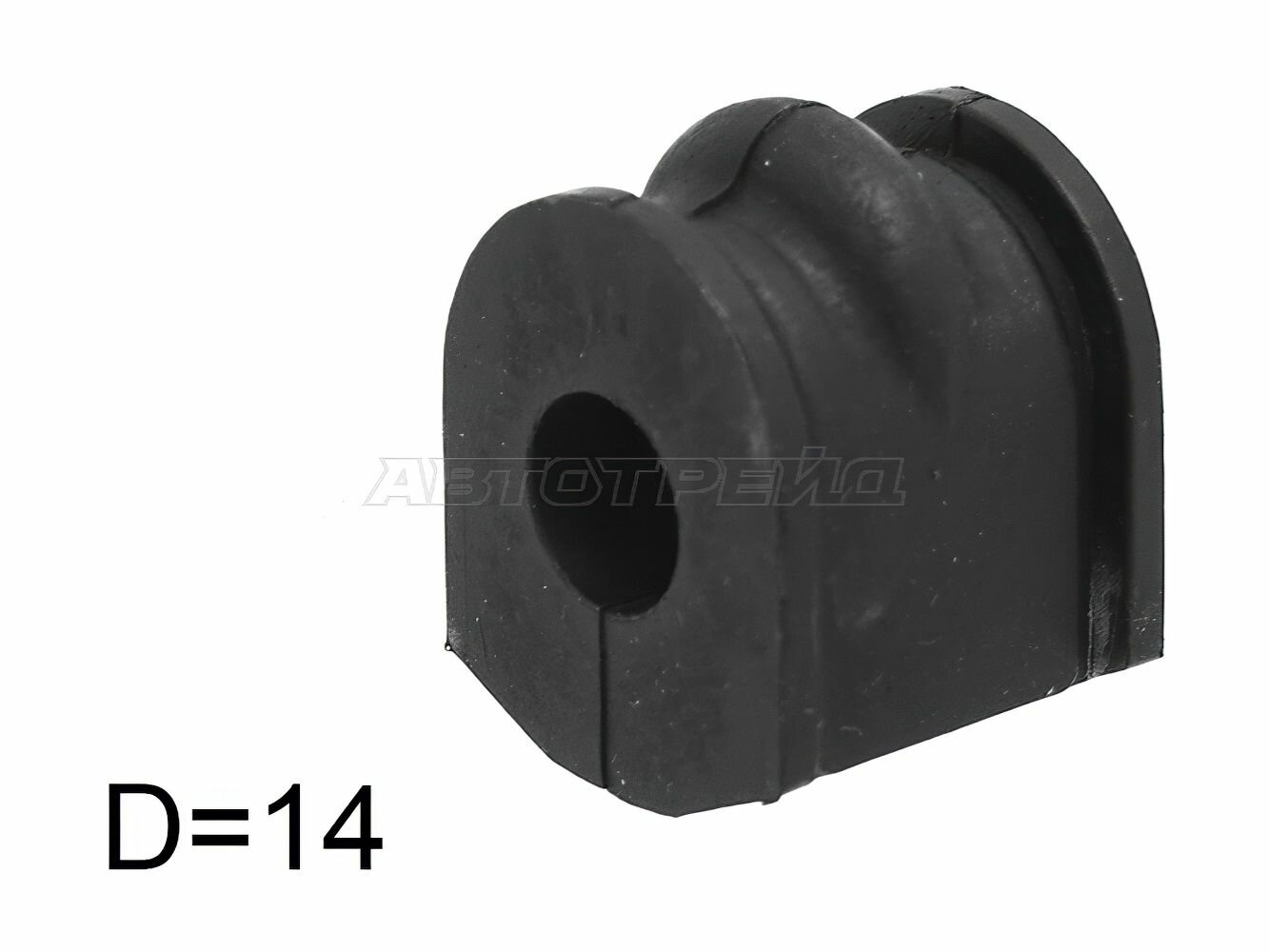 Втулка заднего стабилизатора D 14 для Ниссан Авенир, Прейри Либерти, Пульсар, Санни, NX арт ST5624358Y10 SAT