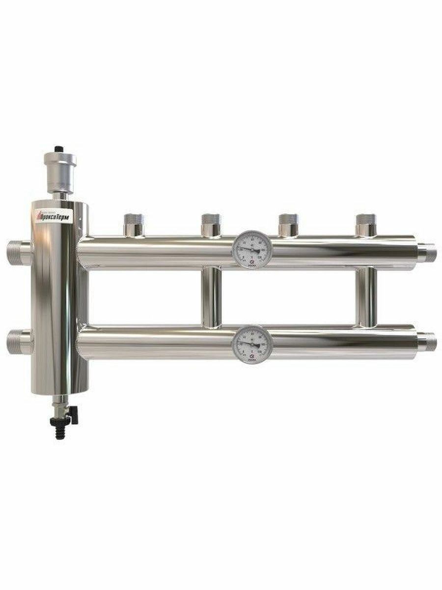 GSK25-2.1 CLASSIC Распределительный коллектор с гидрострелкой 60 кВт, 3 контура, Прокситерм