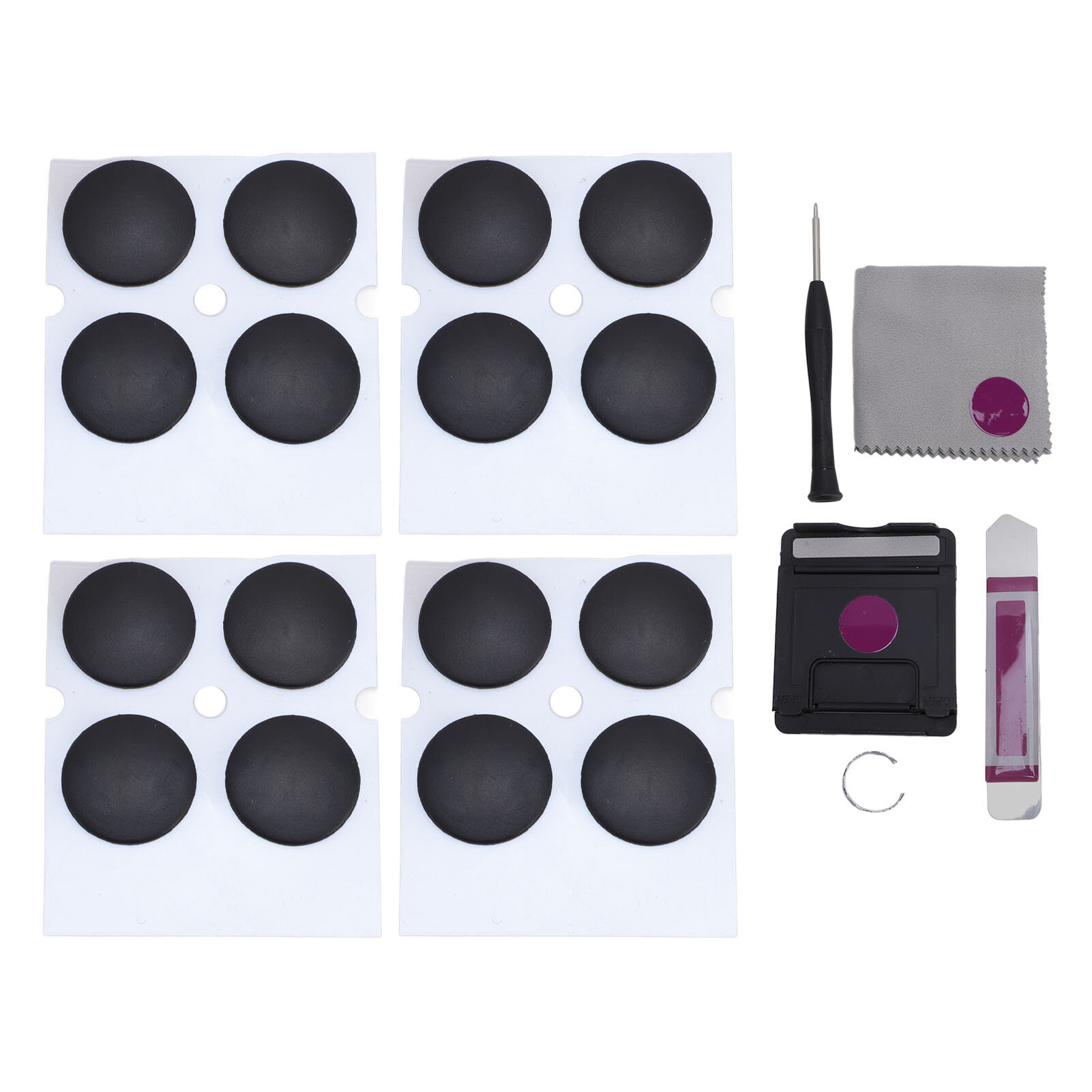 4 комплекта ножек для ноутбука, резиновые, противоскользящие, сменные ножки для ноутбука с инструментами для ремонта для Pro 13 дюймов, 15 дюймов, Air 13 дюймов