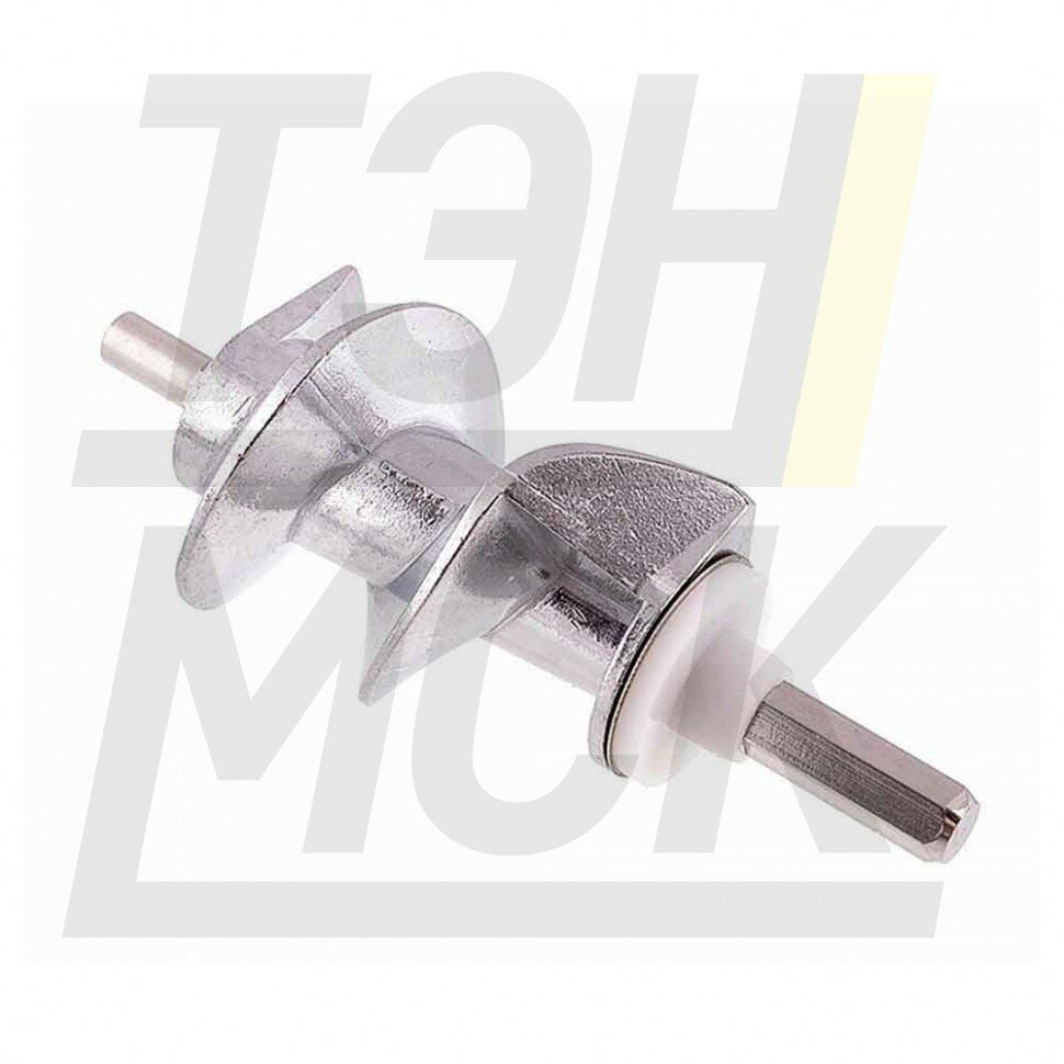Шнек для мясорубки Moulinex HV3, HV4, HV6, HV8 L115мм посадка 8мм шестигранник, SS-989843, h1083