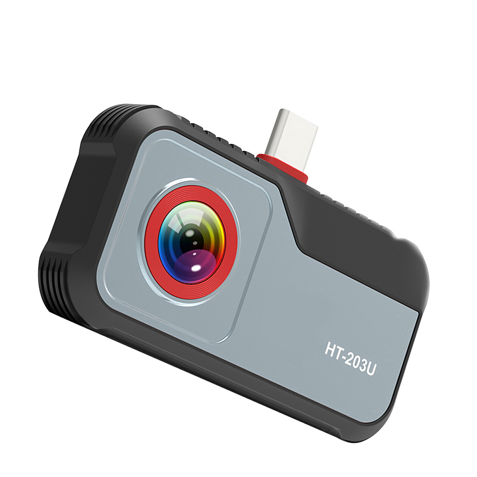 Тепловизор для мобильного телефона с разрешением 256*192 пикселей, измерение температуры от -20℃ до 550℃, инфракрасная камера 25 Гц, улучшенная детализация изображения, 8-цветная палитра, выбор 3 языков.