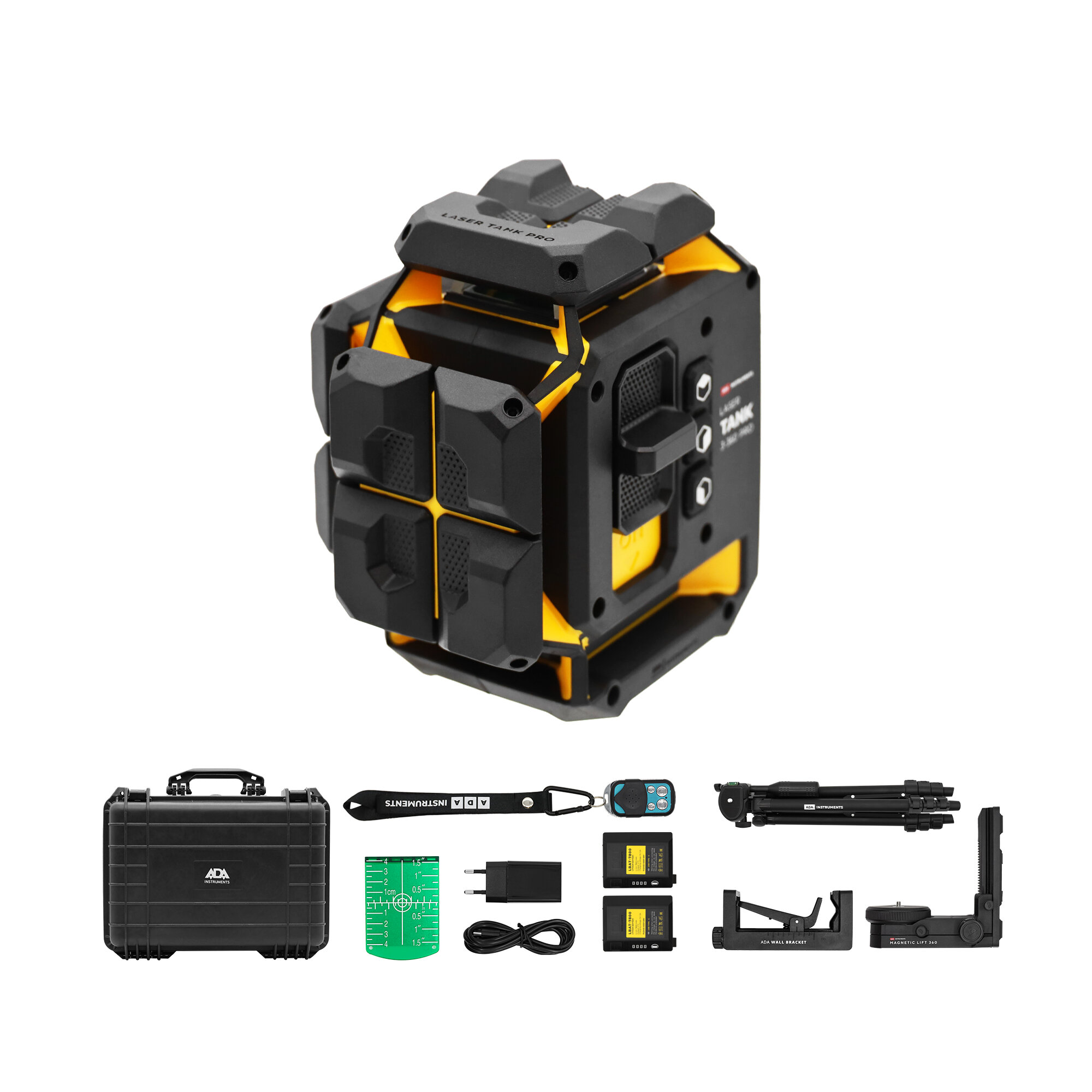 Профессиональный лазерный уровень ADA LaserTANK PRO 3-360 PRO Ultimate Edition