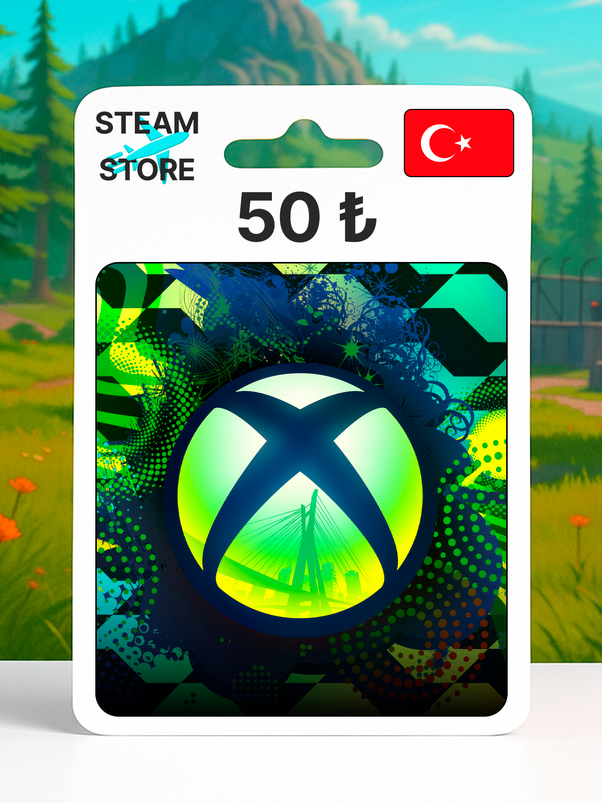 Карта оплаты Xbox Gift Card на 50 лир | Турция | Пополнение Cчета | 50 TRY