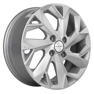 Литой колесный диск Khomen Wheels KHW1508 (Lada Granta) 6x15/4x98 ET35 D58,6 F-Silver