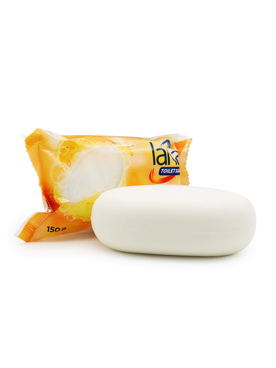 Lana Увлажняющее туалетное мыло Цитрусовый фреш с ароматом мандарина и сливок, 150 г