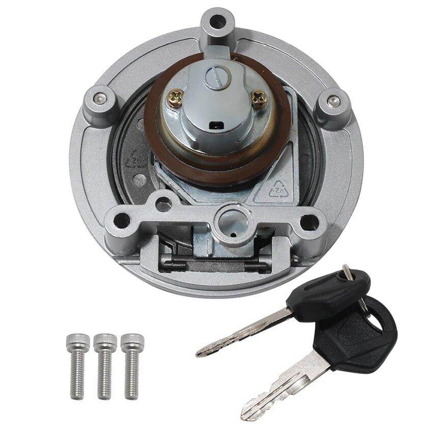 Набор замков крышки топливного бака мотоцикла для Yamaha XVS1300CU XVS1300 Custom XVS1300A Midnight V-Star XVS1300CT XVS1300BG Deluxe