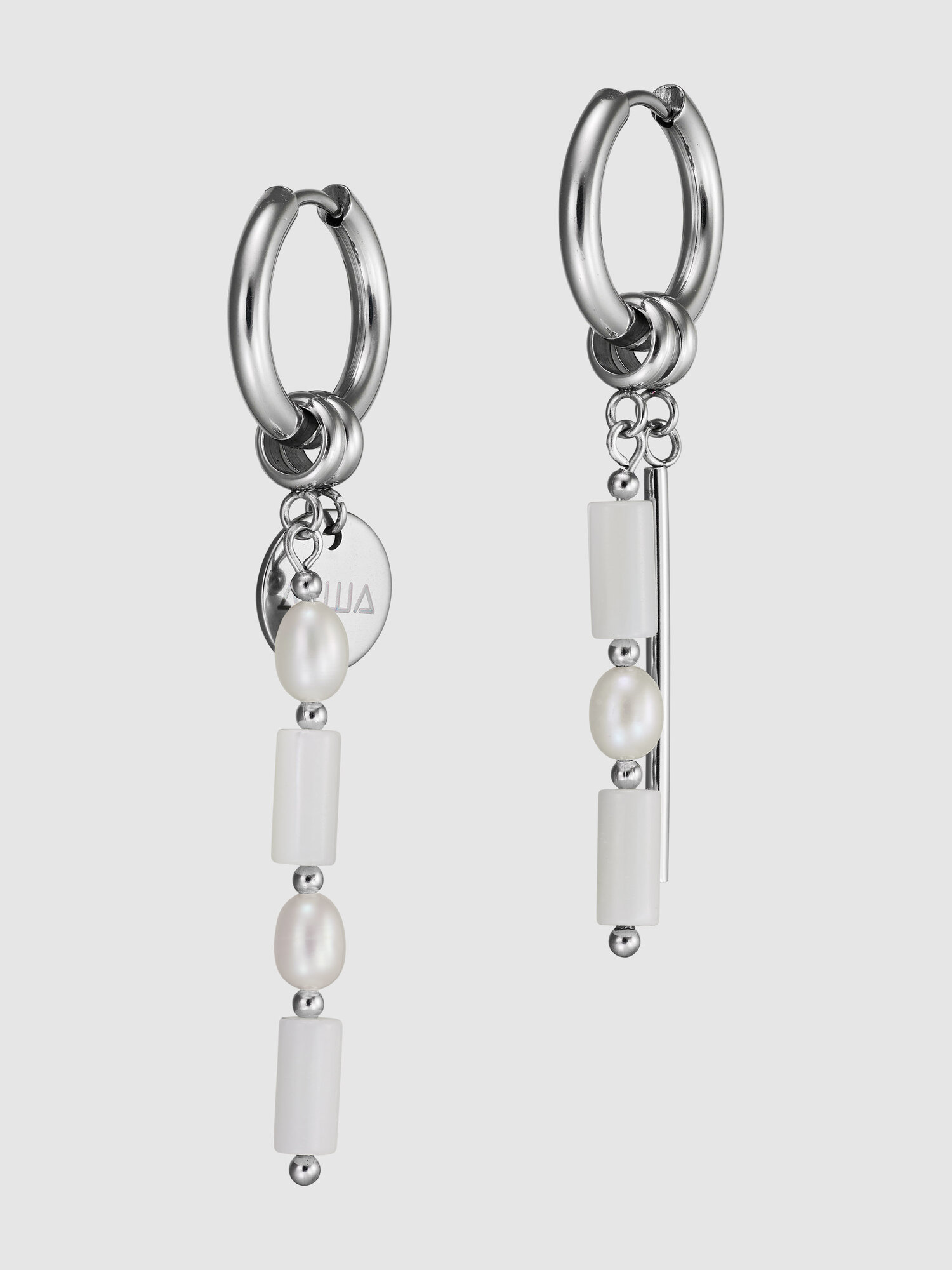 Серьги, перламутр