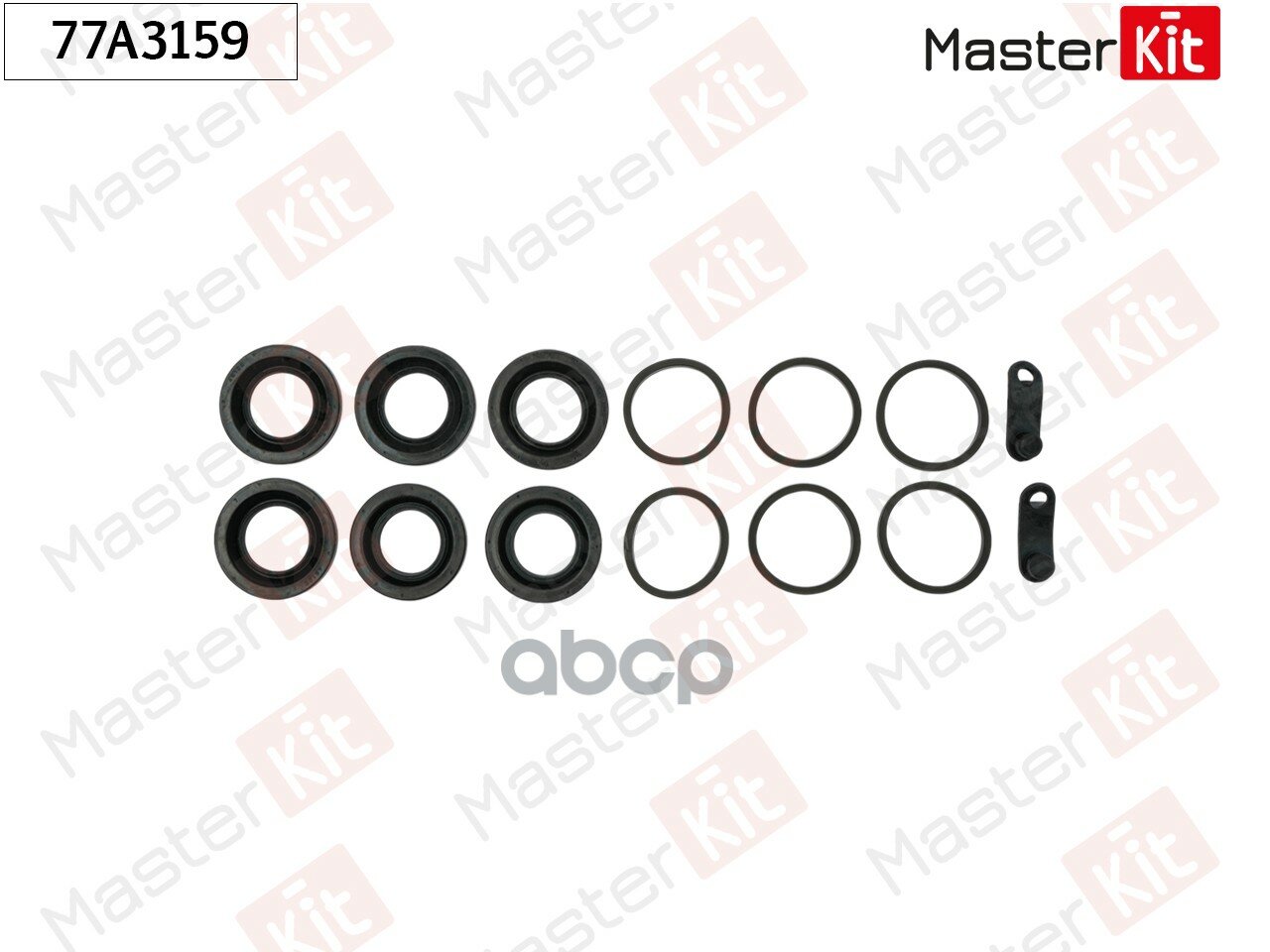 Ремкомплект тормозного суппорта AUDI A8 (4H2, 4H8, 4HC, 4HL) 2009 - 2018 MasterKit арт. 77A3159