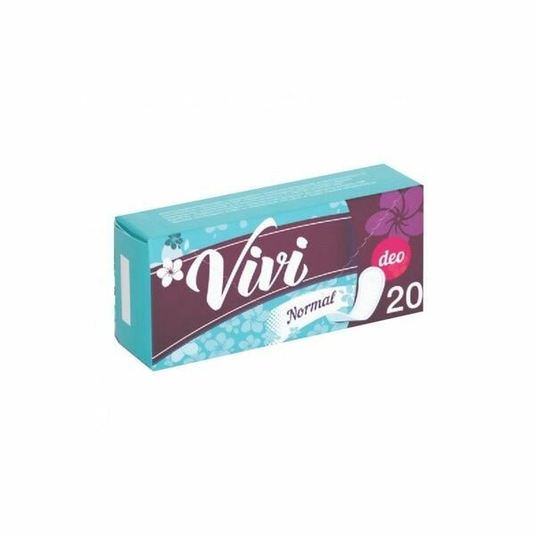 Гигиенические прокладки Vivi Normal, Deo, ежедневные, 20 шт
