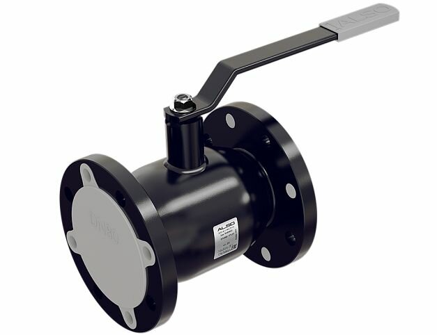 Кран шаровый кшфз Ду 100/100 РУ16 из ст 20 ALSO присоед. фланец/фланец