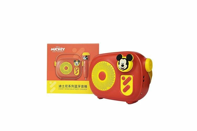 Bluetooth-динамик Disney KTV FX 963A портативная караоке-система, красный