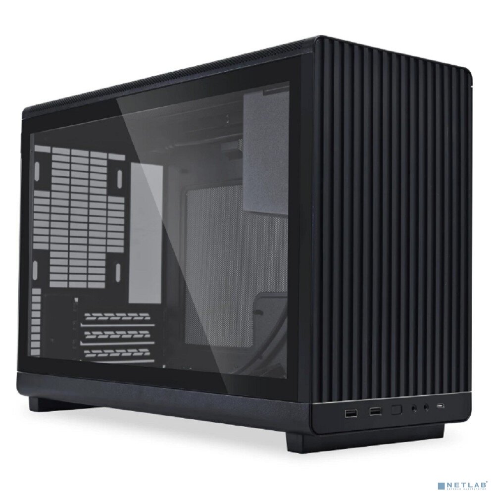 Lian Li Корпус A3-mATX TG Black / Tempered Glass Edition / Bottom Dust Filter / G99. A3X.10R/G99. A3X. R0