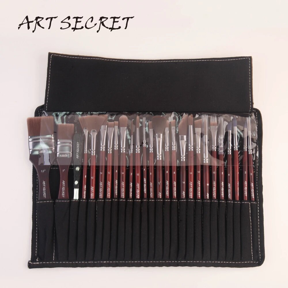 Набор кистей Artsecret 2255 26 шт. 2255 Black bag