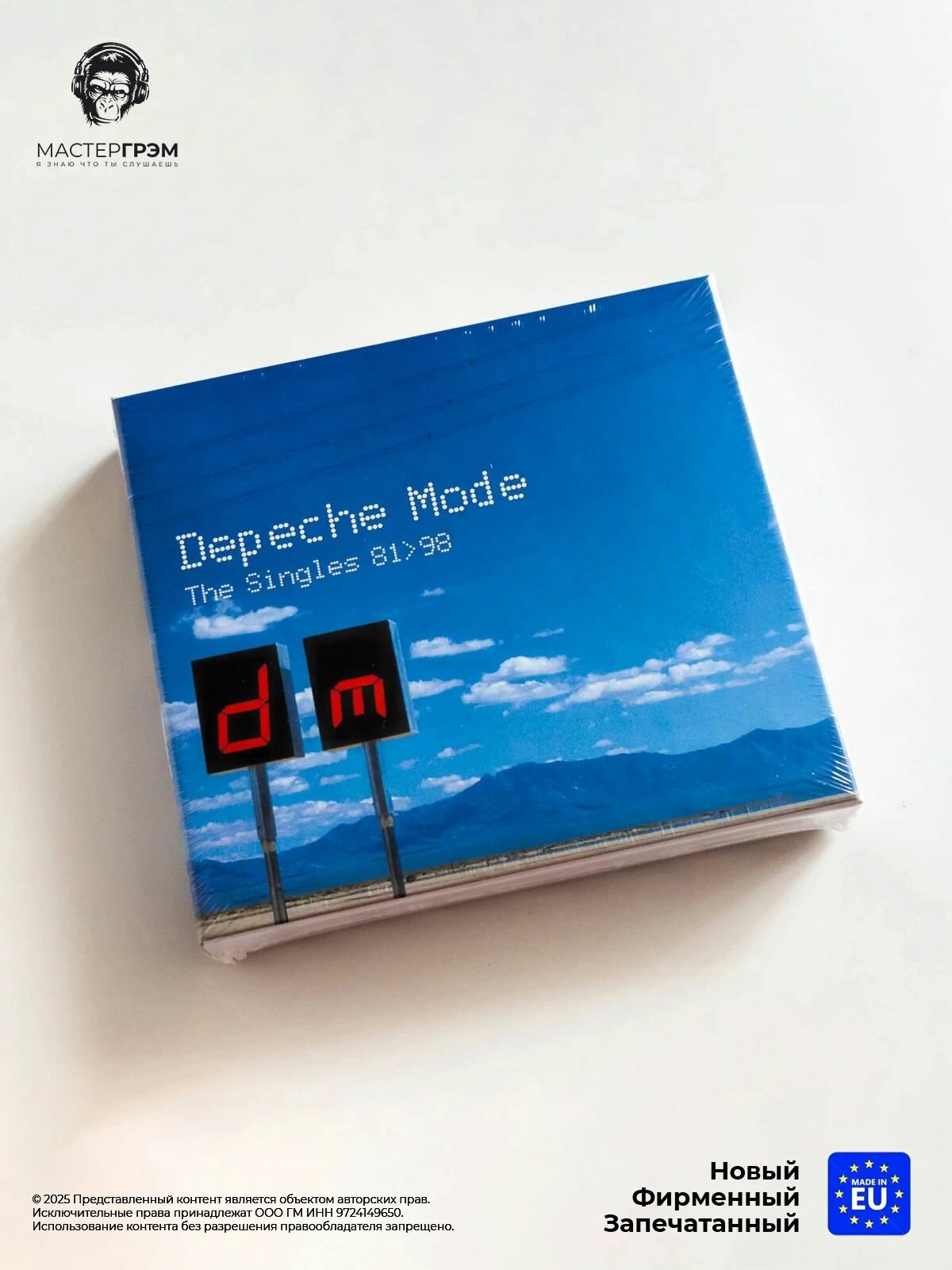 CD диск Depeche Mode - The Singles 81-98 (3CD) 2013, Papersleeves In Box