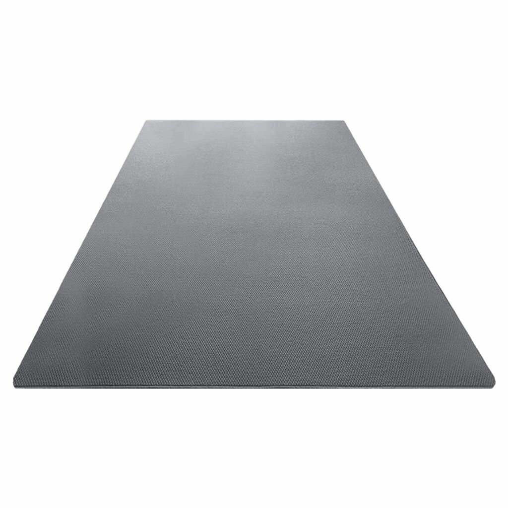 Простой нескользящий износостойкий ковер из сизаля-серый-40*60 см